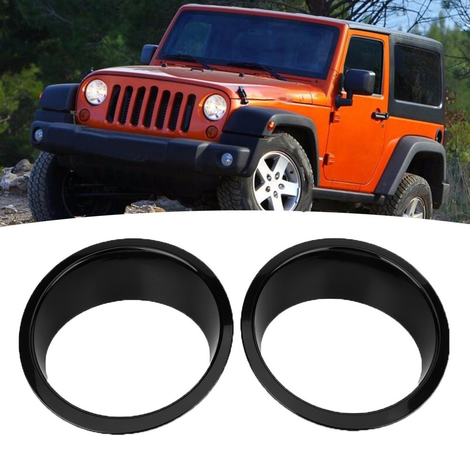 ↑New Headlight Cover For 2007-2017 1pair Car Front Headlight Lamp ...