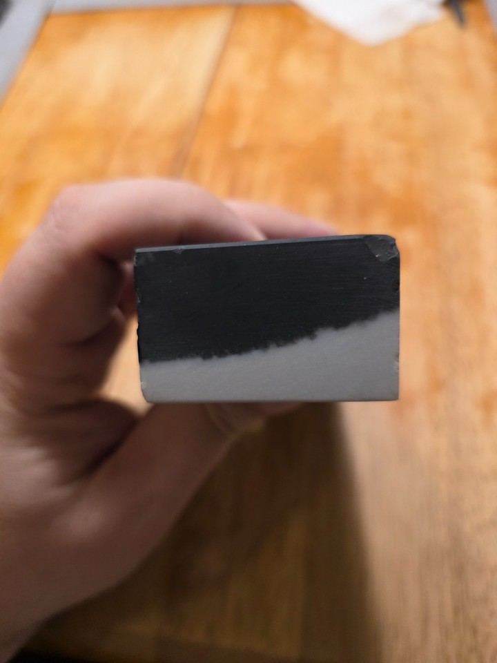 Hard Arkansas With Black Sharpening Stone Oilstone Hone SG2.6488 For ...