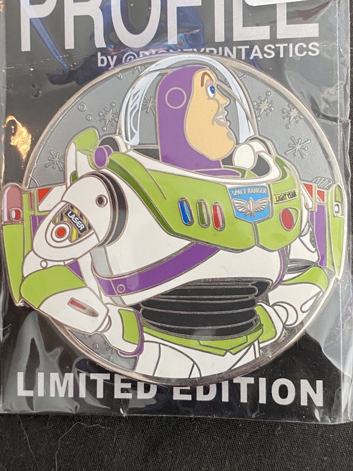 Disney Pin Profile Buzz Lightyear Fantasy Toy Story Pixar Le 50 ...