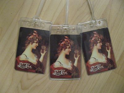 Pepsi Cola Luggage Tags - Repurposed Vintage Playing Card Luggage Name ...