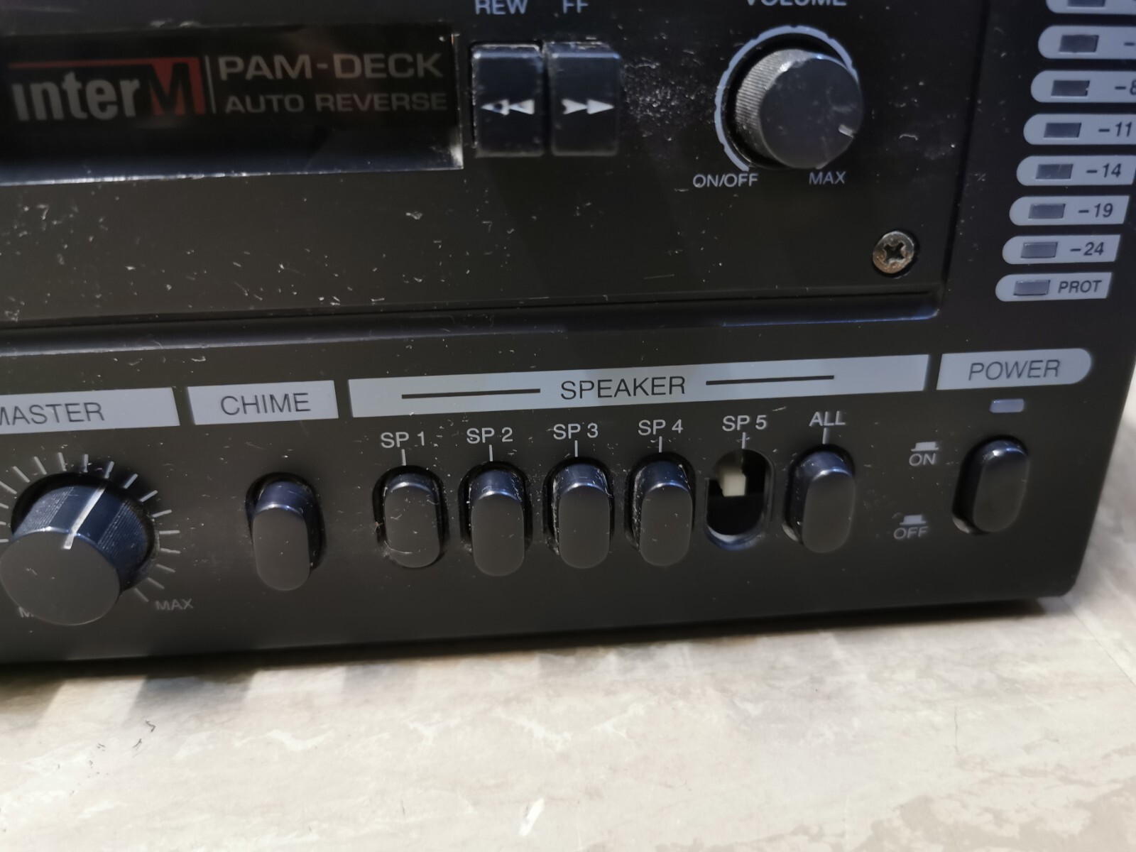 INTER M PAM-120 PUBLIC ADDRESS AMPLIFIER WITH PAM DECK | eBay UK