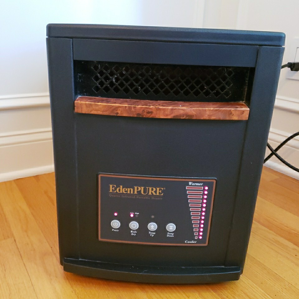 EDENPURE QUARTZ INFRARED PORTABLE HEATER GEN 3 MODEL A3729 (MISSING ...