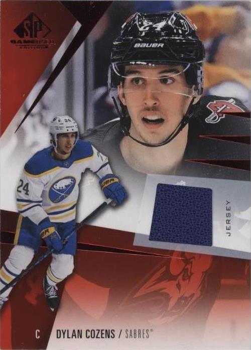 2023-24 Upper Deck SP Game Used - Dylan Cozens #55 Jersey (MEM) for ...