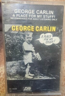 George Carlin A Place for my Stuff Cassette 1981 Atlantic Stand-up ...
