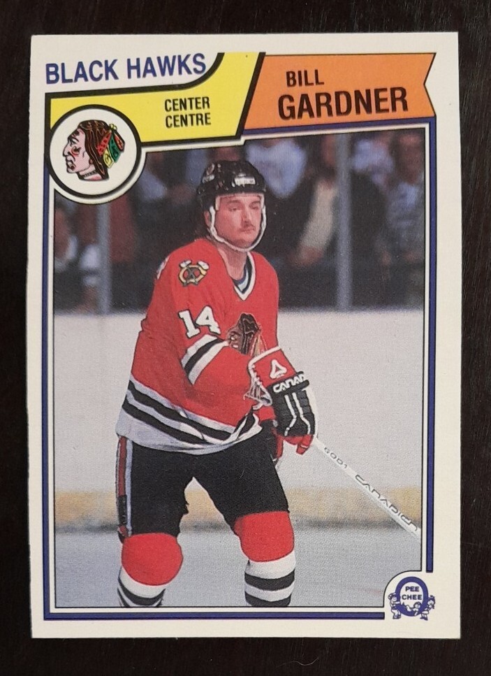 1983 O-Pee-Chee Bill Gardner Blackhawks #103 NM+ Hockey Card | eBay