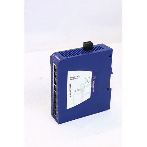 Hirschmann SPIDER II 8TX Rail switch 8 (B669) | eBay