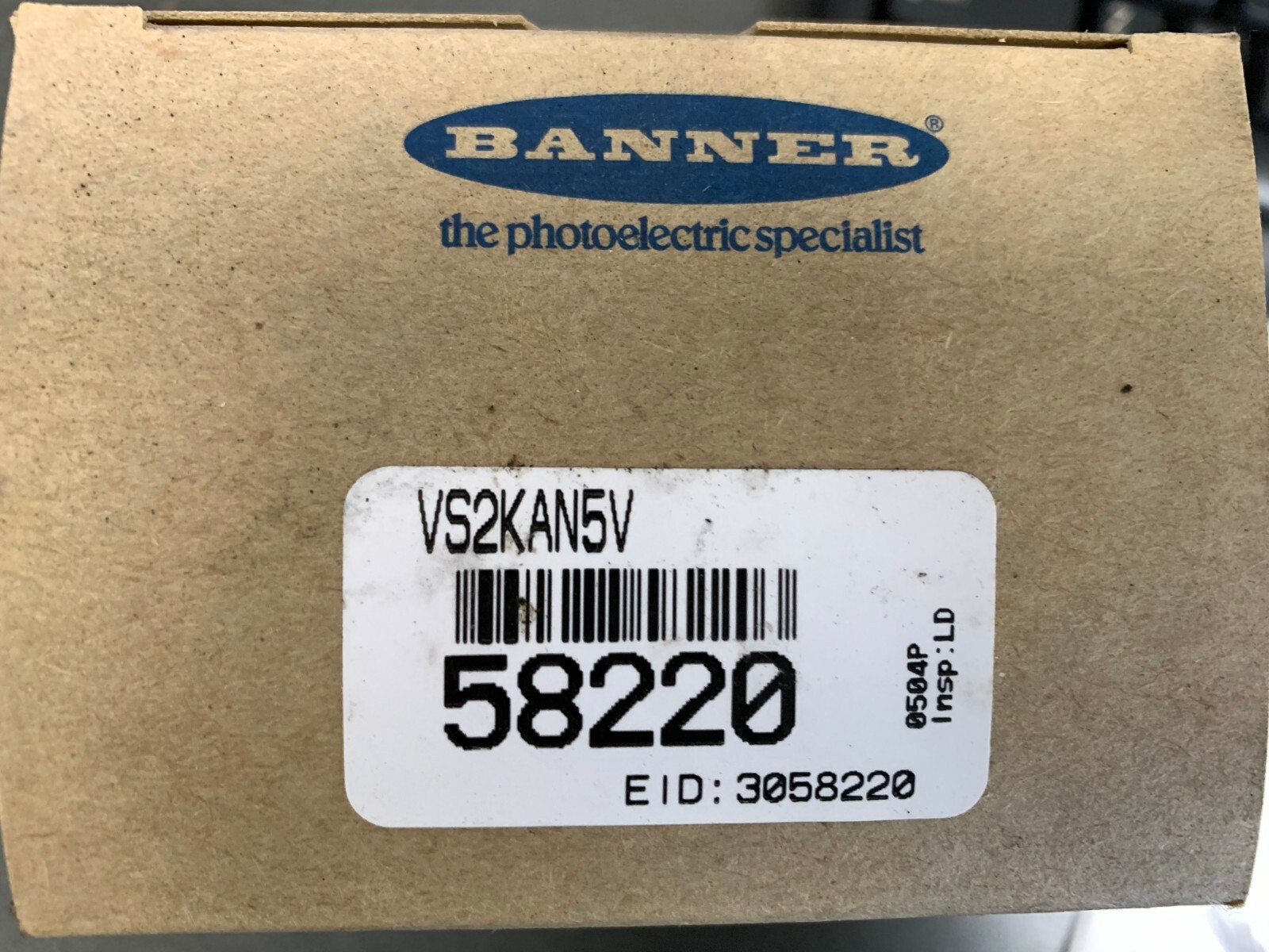 Banner VS2 Series Ultra Thin Miniature Sensor Pair Emitter and Receiver ...