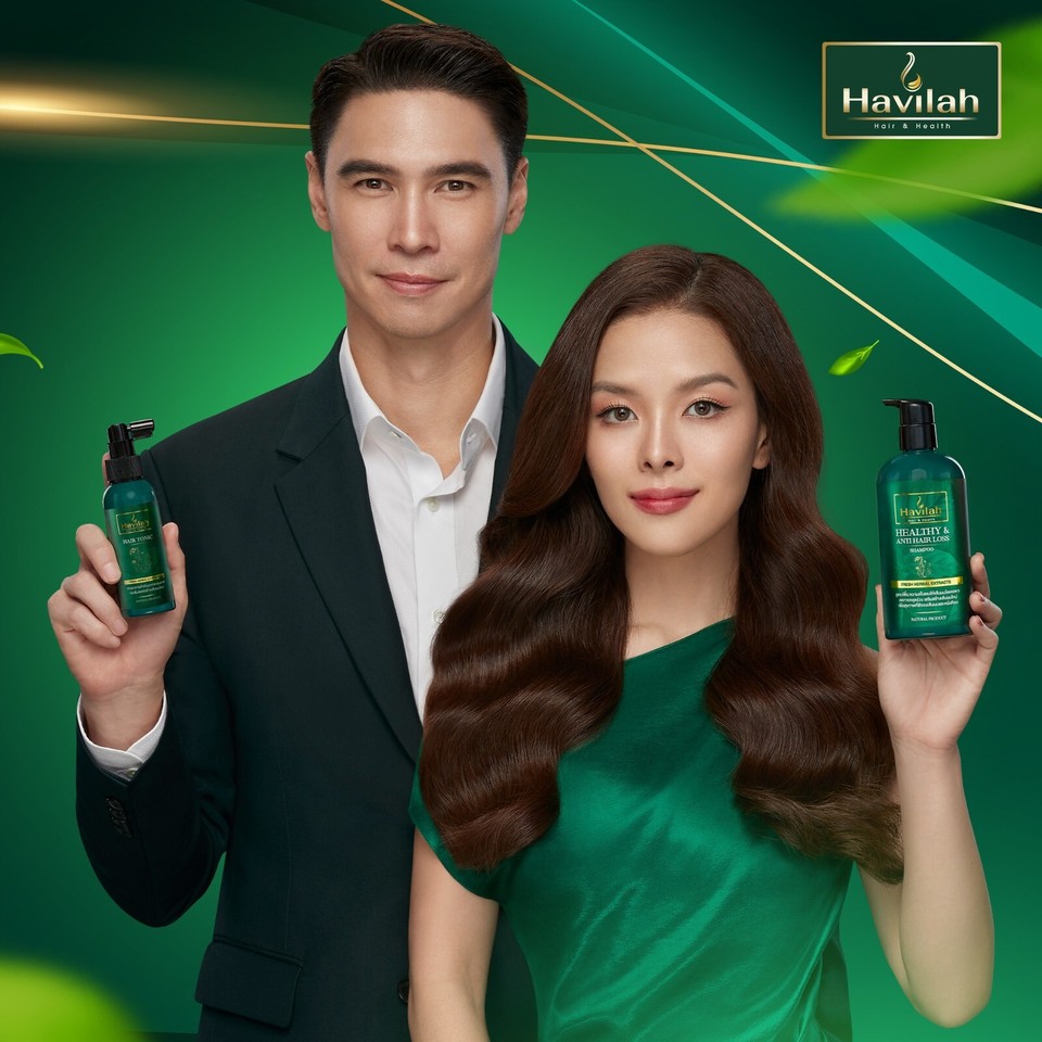 HAVILAH Strong Healthy Growth Hair Shampoo 300 ml + Hair Tonic 100 ml ...