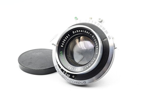 Schneider 150mm f5.6 [265mm f12] Symmar Convertible w/Synchro-Compur ...