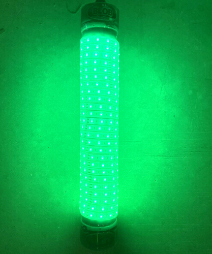 Green Blob Underwater Fishing Light - 15,000 Lumens - 110V - Green ...