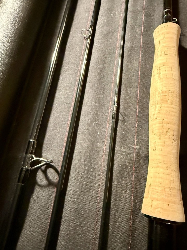 Scott S3 9 Foot 6 Inch #6 Graphite 4 Piece Trout Fly Rod with Travel ...
