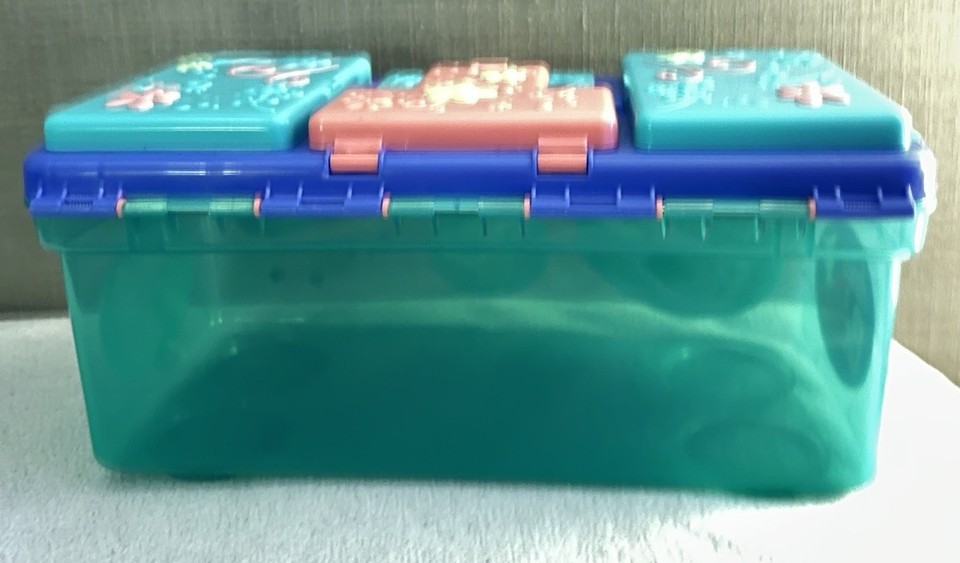 LPS CARRYING CASE TACKLE BOX with Latch & Handle EUC! | eBay