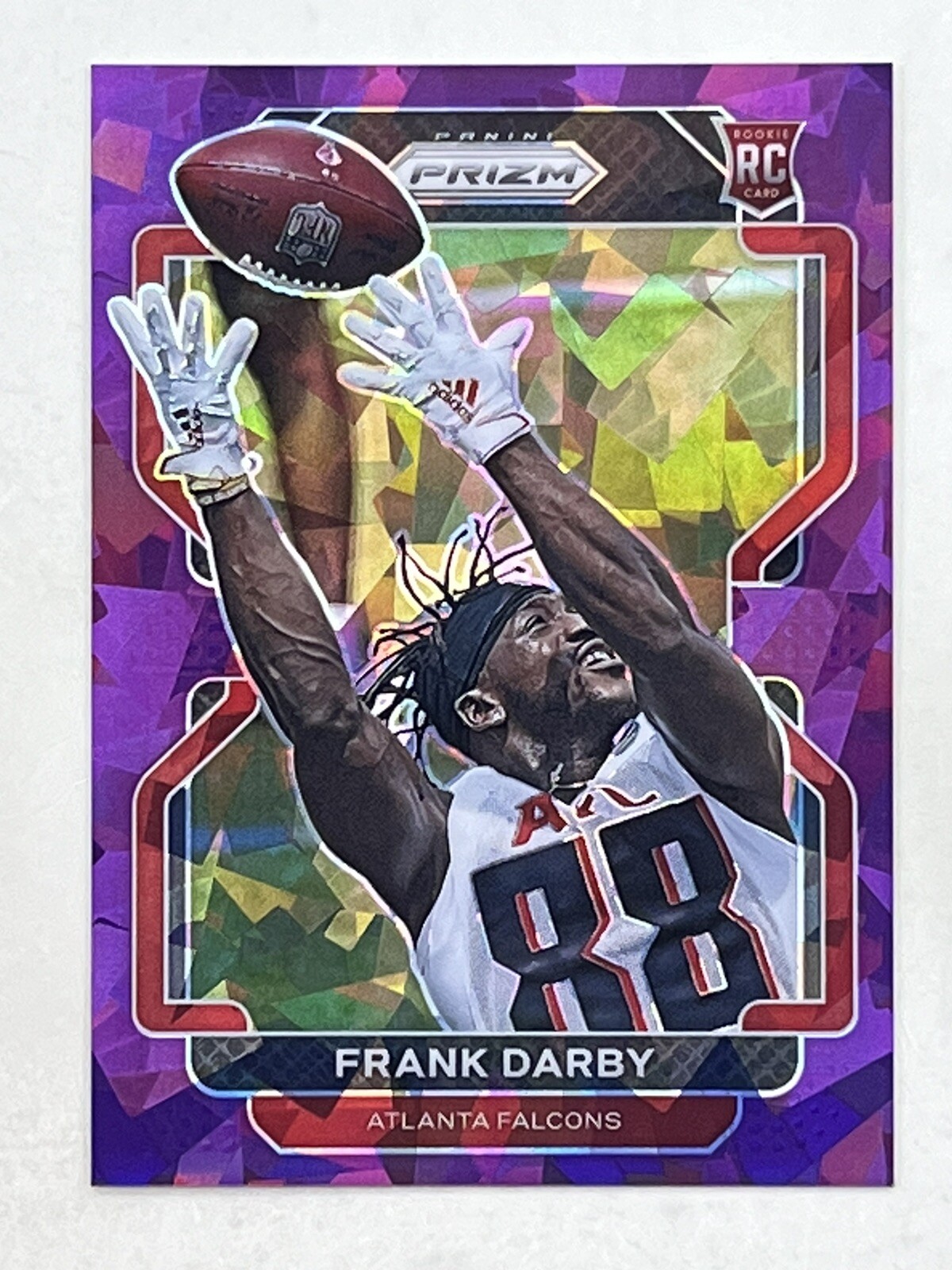 2021 Panini Prizm - Rookie Purple Ice Prizm #406 Frank Darby /225 (RC ...