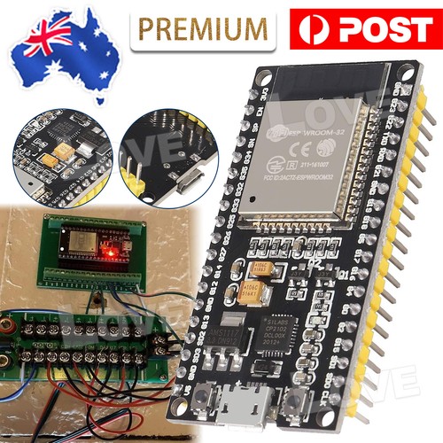 New ESP-32 ESP32S Development Board 2.4GHz WiFi+Bluetooth Antenna ...