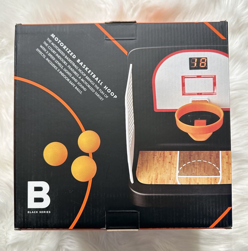 B BLACK SERIES MOTORIZED BASKETBALL HOOP | eBay