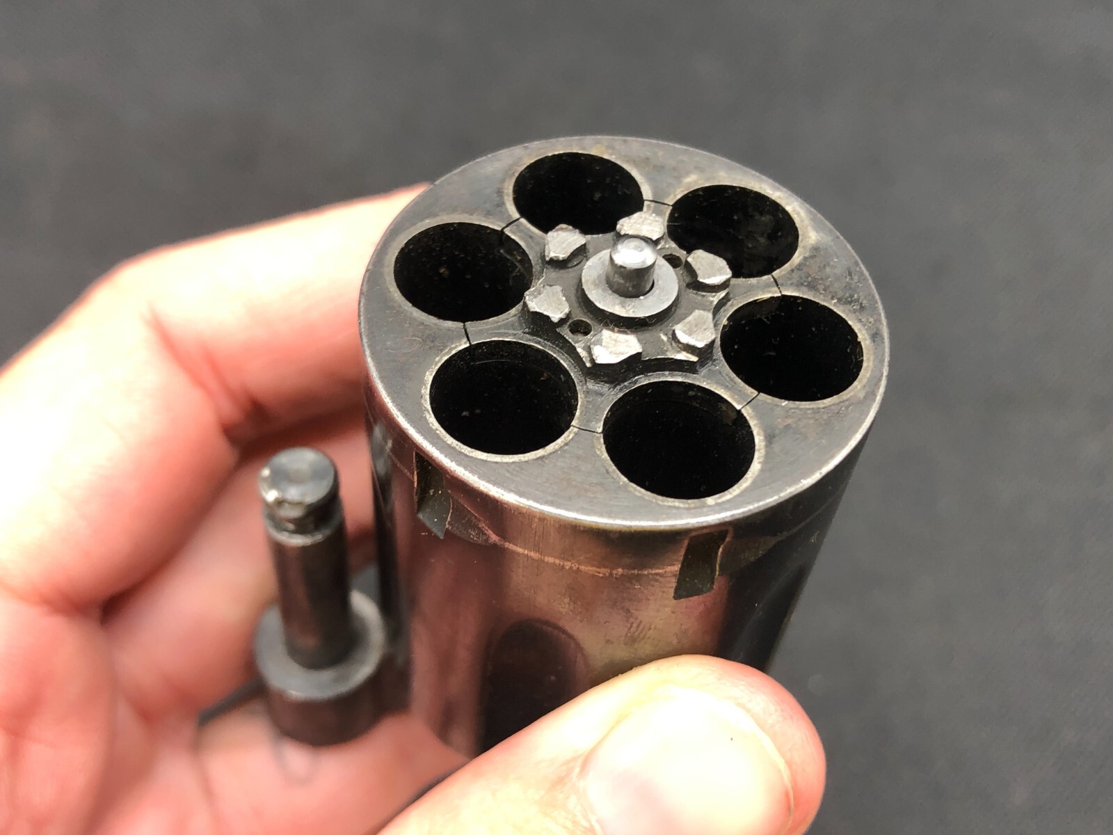 Smith & Wesson Model 12-3 .38 Special Revolver Parts: Cylinder, Yoke | eBay