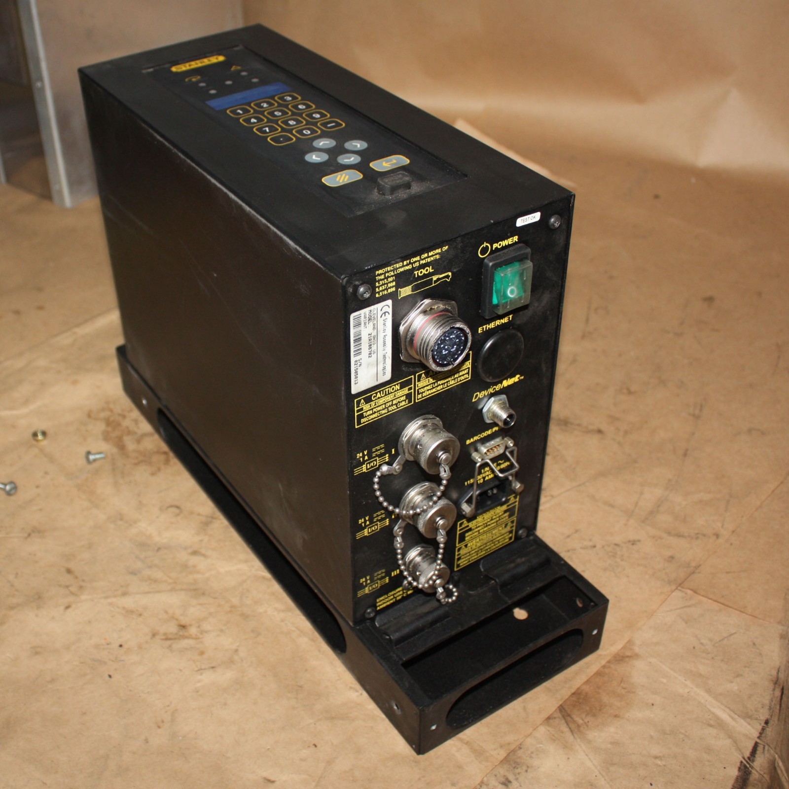 Stanley Assembly Torque Tool Nutrunner E23LB-21 Controller 21A108702 ...