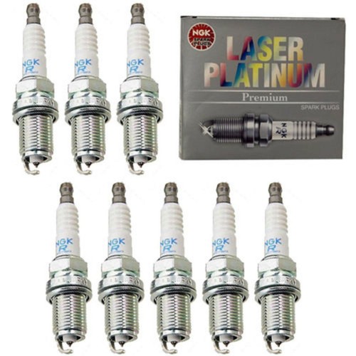 8 Pack Set OE BMW M3 M5 M6 NGK 4471 / LKR8AP Spark Plug - Laser ...