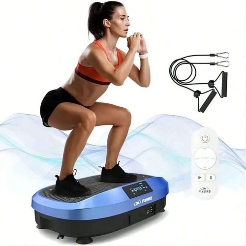 Vibration Plate Fitness Platform Exercise Machine Full Body Shaker ...
