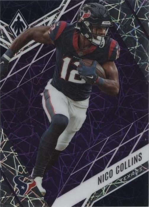 2022 Panini Phoenix - Nico Collins #28 Purple Lazer /99 for sale online ...