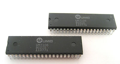 UM7106 (ICL7106CPL): LCD Driver, 3-1/2 Digit A/D Converter IC: Popular ...