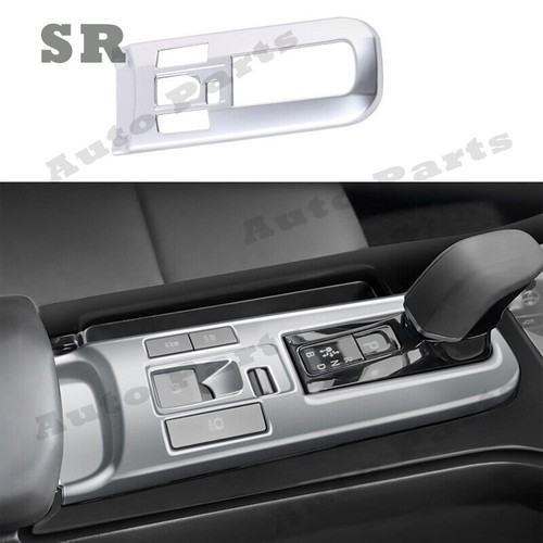 ABS Sliver Gear Shift Panel Trim Cover For TOYOTA Prius Prime 2023-2024 ...