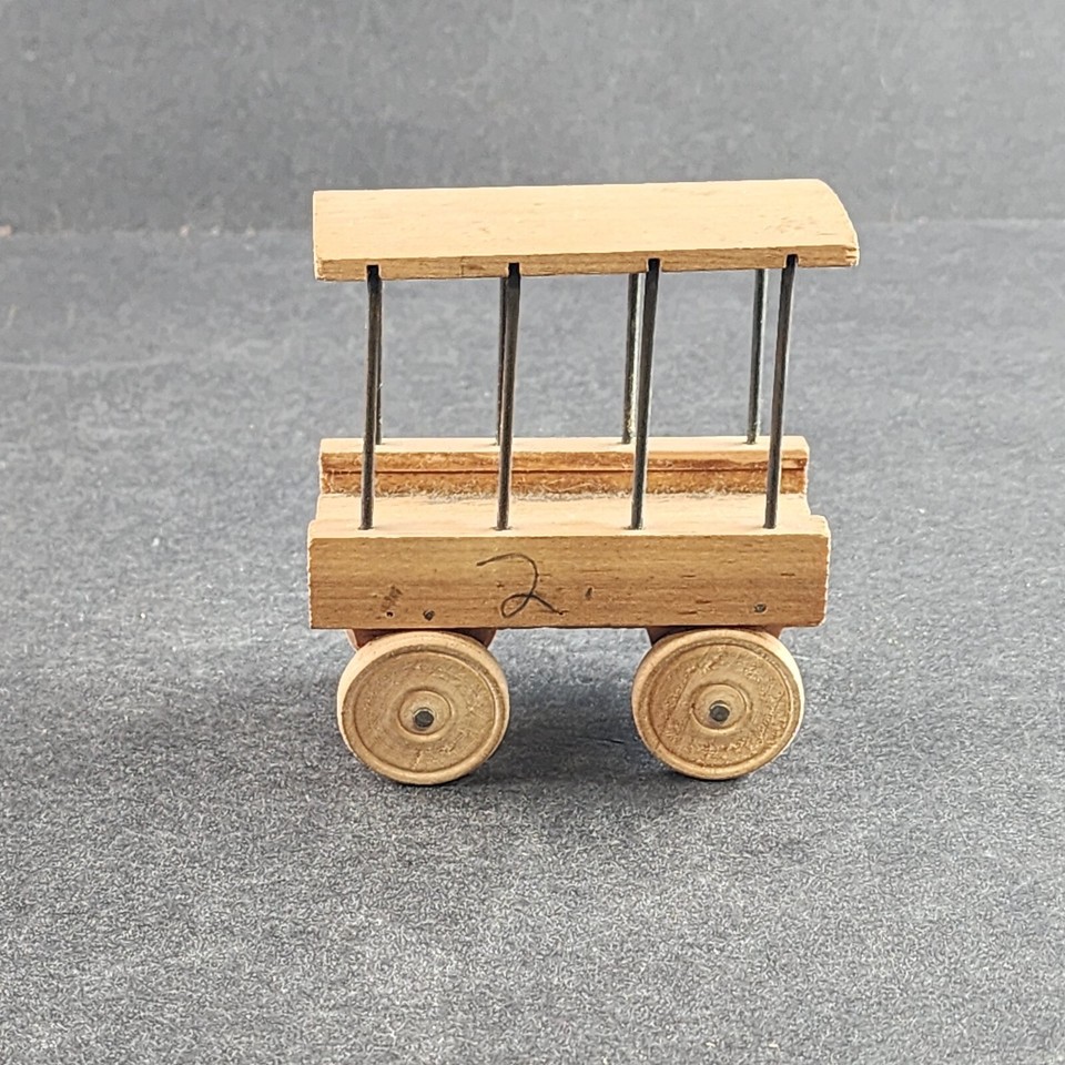 Handmade Wooden Train Engine and Train Car Vintage Variation Choices ...