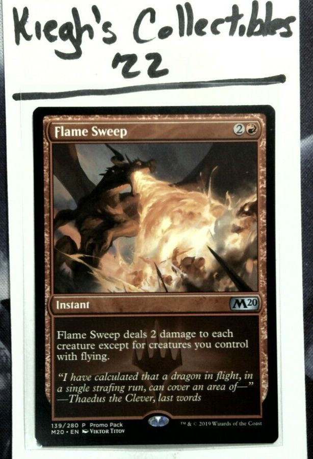 Mtg Flame Sweep *Promo* | eBay