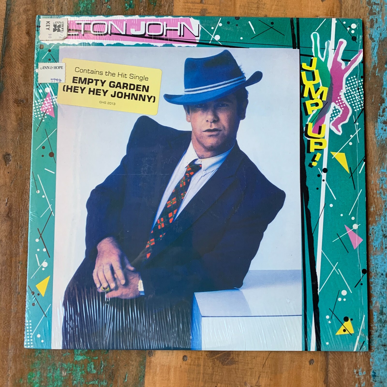 ELTON JOHN – JUMP UP! –12 INCH VINYL LONG PLAY ALBUM – GEFFEN GHS-2013 ...