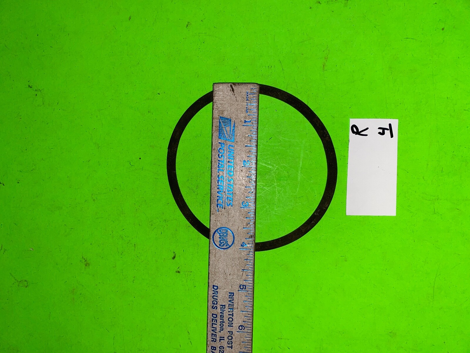 Gasket, rubber. About 4 inch. Item: 22442 | eBay