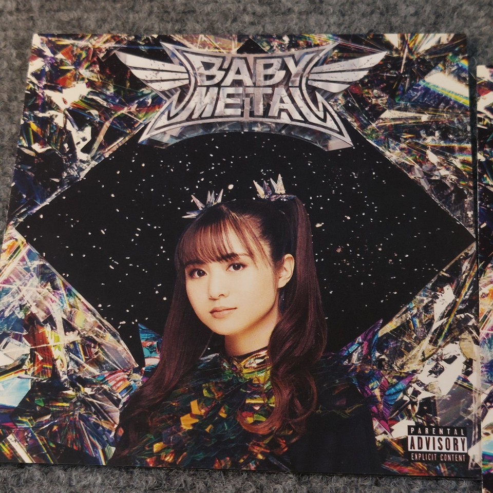 BABYMETAL CD Autographed Metal Forth SIGNED Solo Promo Card Exclusive ...