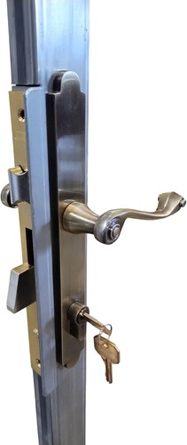 Marks 2750C Thinline Mortise Entry Lock Set, 1" Backset, Antique Brass ...