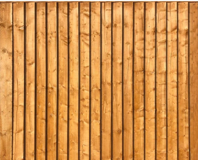 6ft Wide Vertilap fence panel tantalised Timber Garden fence heights ...