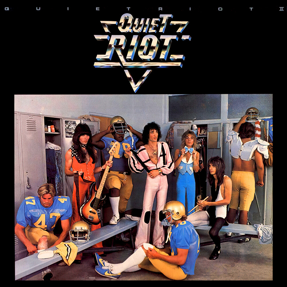 Quiet Riot QR II 1978 Japan Only Release 12x12 Album Cover Poster Gloss ...