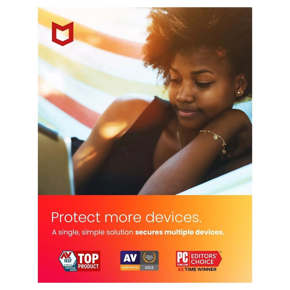 McAfee Total Protection 2026 Antivirus 3 PC Devices 1 Year (EMAIL ...