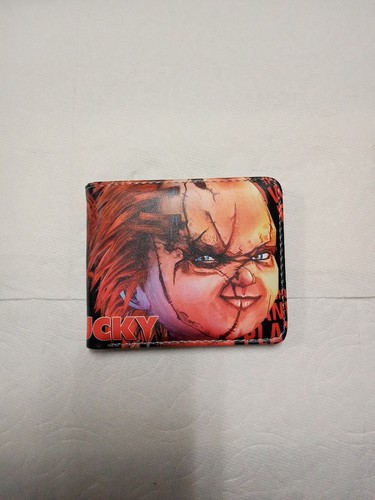 Horror Movie Chucky Wallet Credit Card Case Holder Zipper Coin Pocket ...
