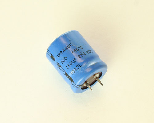 12x 150uF 250V Snap In Mount Electrolytic Capacitor 150mfd 250VDC 250 ...