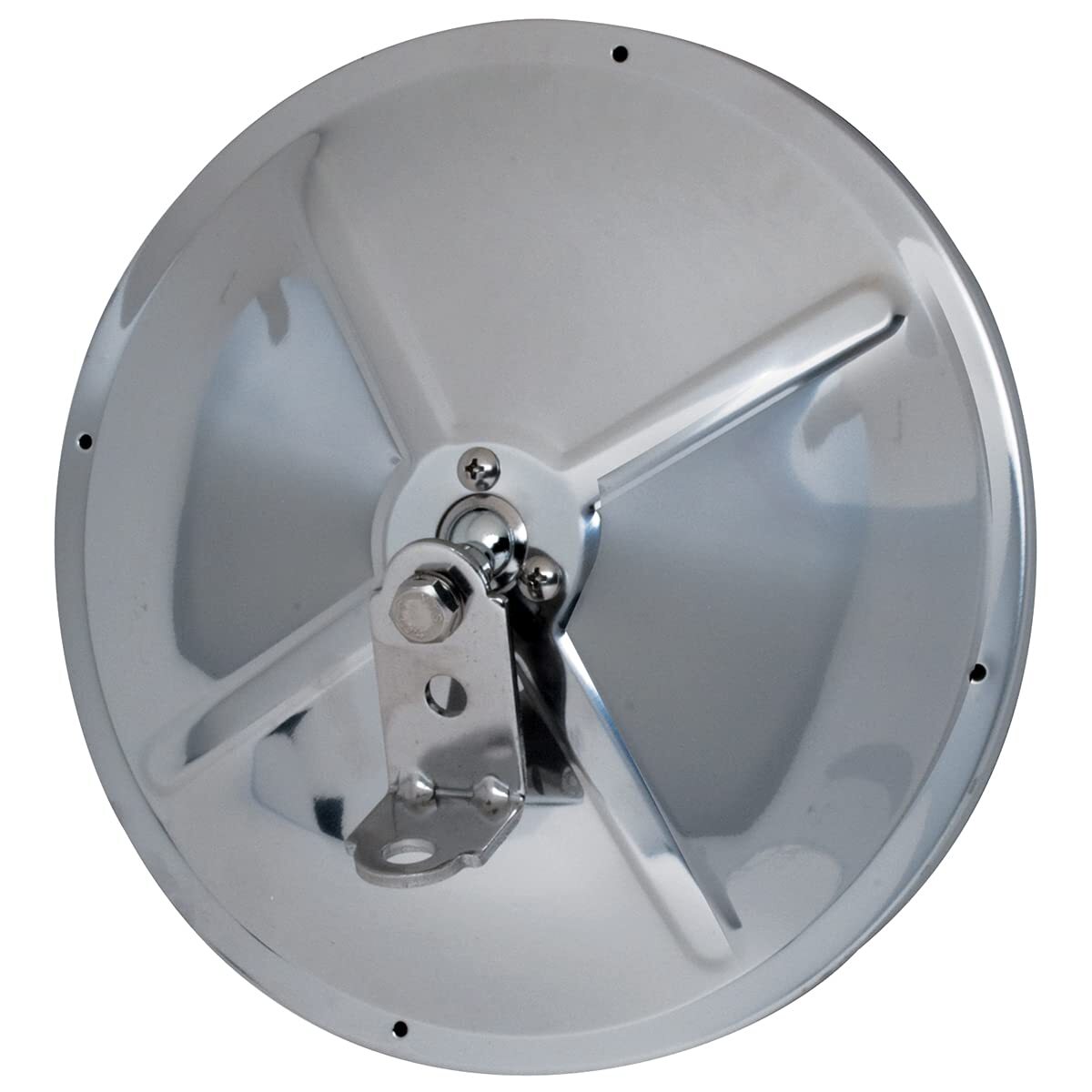 RoadPro RP-20SOS 7.5" Stainless Steel Adjustable Convex Mirror - Offset ...