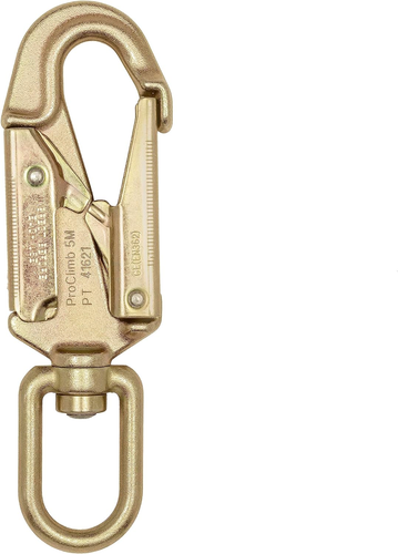 23 Kn Forged Steel Safety Snap Hook with Double-Action Gate - Fall ...