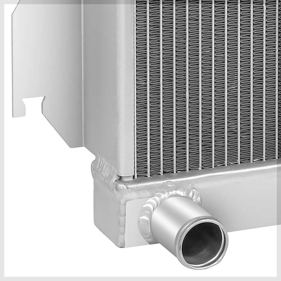 Aluminum 2 Row Performance Radiator for 63-69 Charger/Coronet/Dart ...