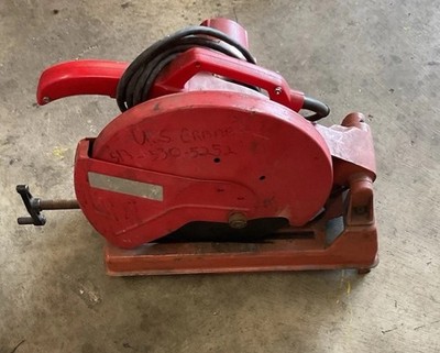 Milwaukee 6175 14in metal Abrasive Cut Off Machine 3500rpm chop saw | eBay