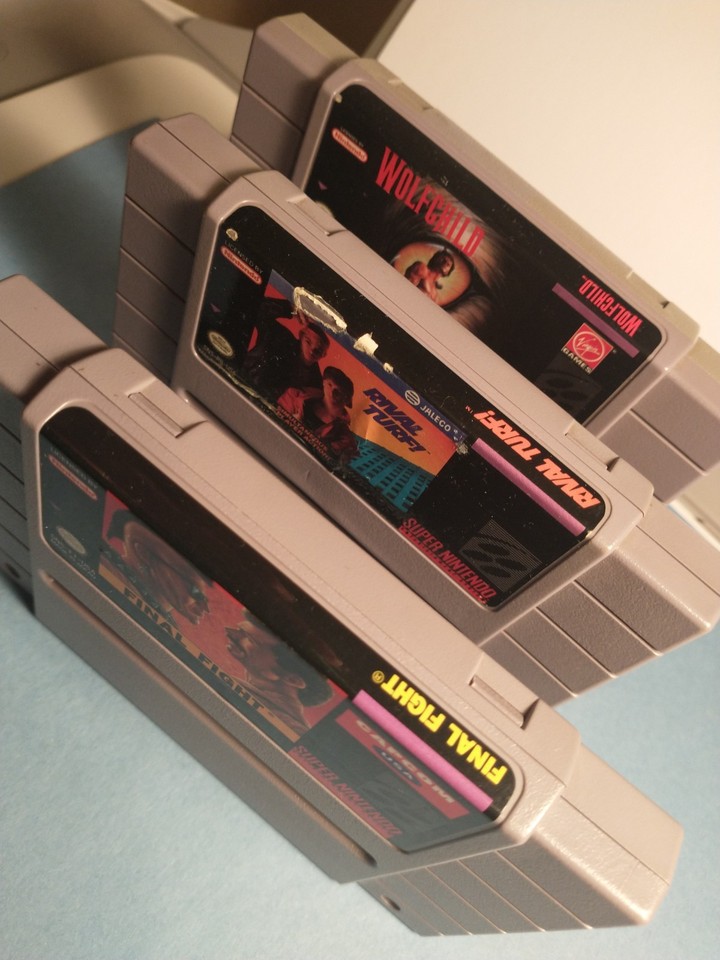 SNES Lot, Final Fight, Rival Turf, WolfChild, Super Nintendo NES 283 | eBay