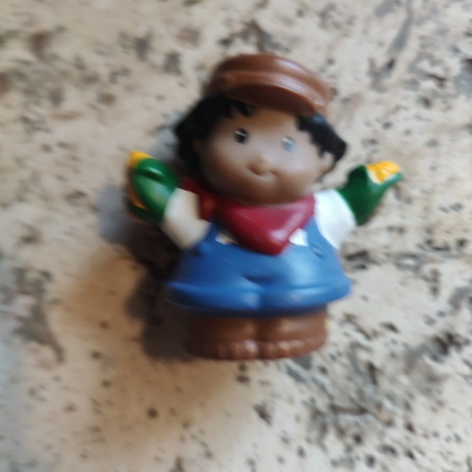 Fisher-Price Little People Disney Aladdin and Farmer Roberto Toy Mini ...