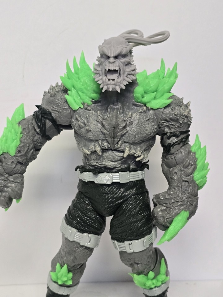 3d Print SUPER HERO MAN DEVASTATOR DOOMSDAY MEGA HEAD 1:10 7" DC ...