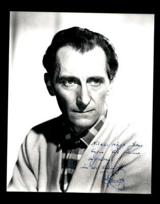 Peter Cushing JSA Coa Signed 8x10 Photo Certified Autograph | eBay