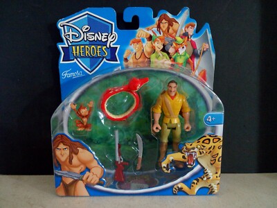 Clayton and Hista Tarzan Disney Heroes Famosa Spain 2007 Figure | eBay
