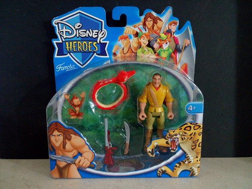 Clayton and Hista Tarzan Disney Heroes Famosa Spain 2007 Figure | eBay
