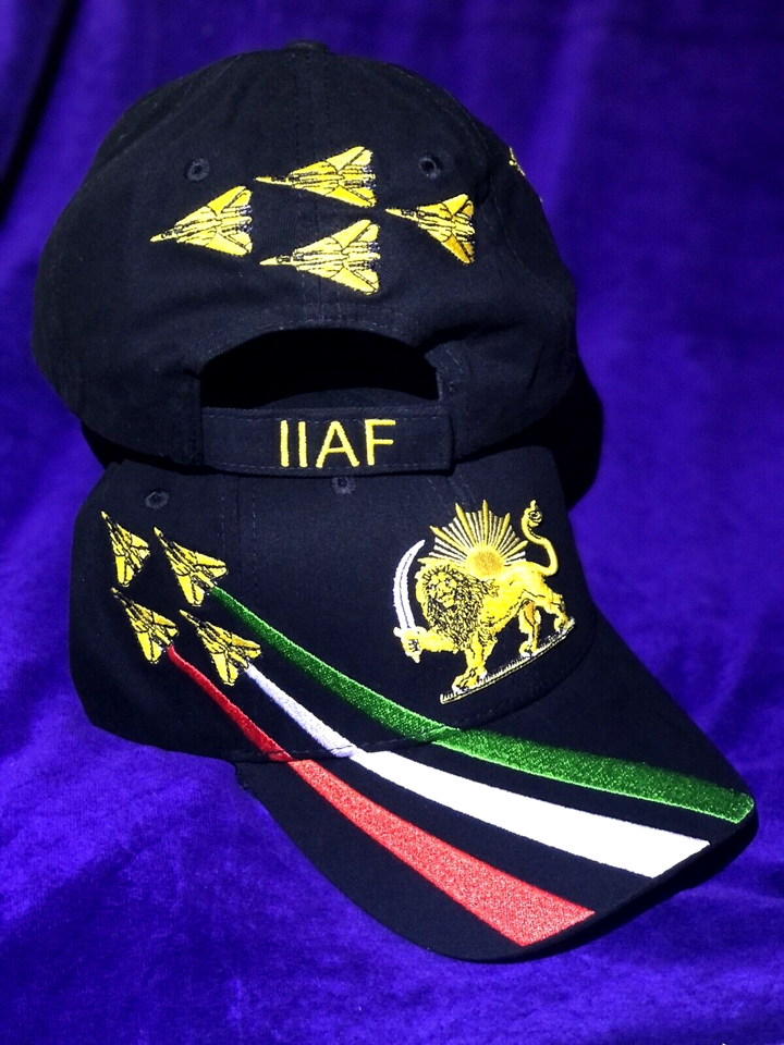 Imperial Iranian Shiro KhorshId Hat F-14 Tomcat Cap IIAF Lion Sun Iran ...