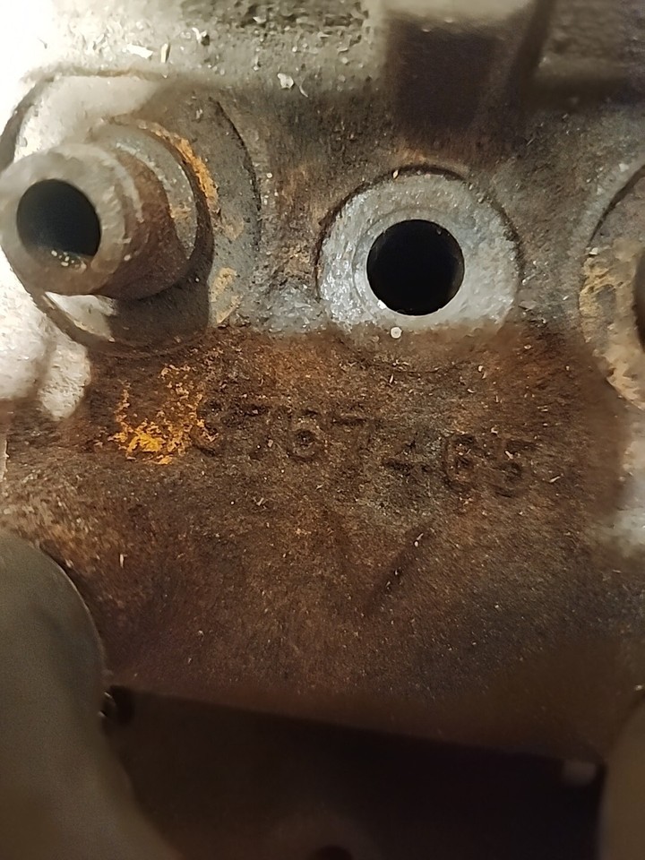 1959 Corvette 283 Engine Motor 3756519 59 F269 Trap Door Oil Pan ...