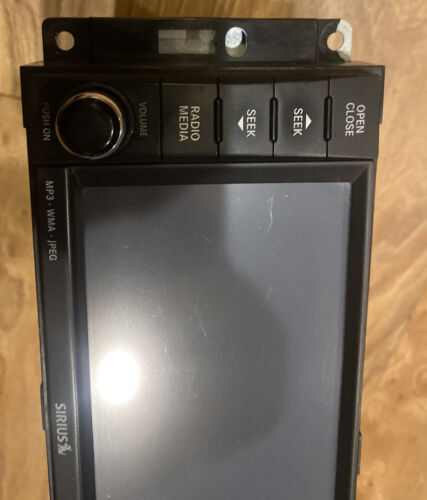 Chrysler Jeep Dodge Radio Navigation NAV MP3 CD GPS Uconnect OEM 2008 ...